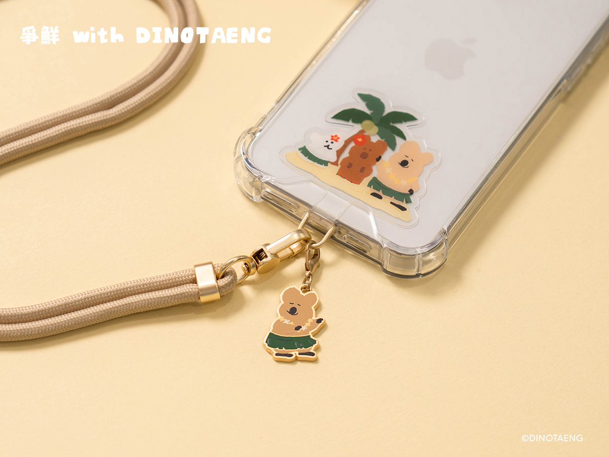 曬黑QUOKKA太可愛！爭鮮攜手DINOTAENG合作推出10款超萌周邊！